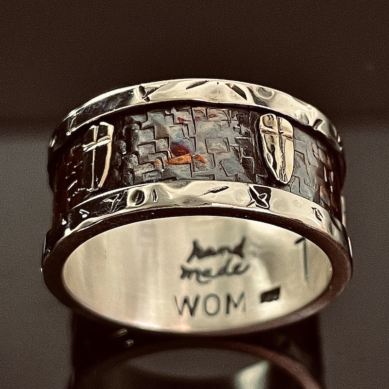 Rustic Mens Ring - Etsy