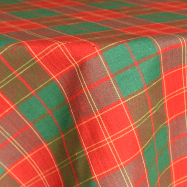 Tartan Table Linen - Etsy