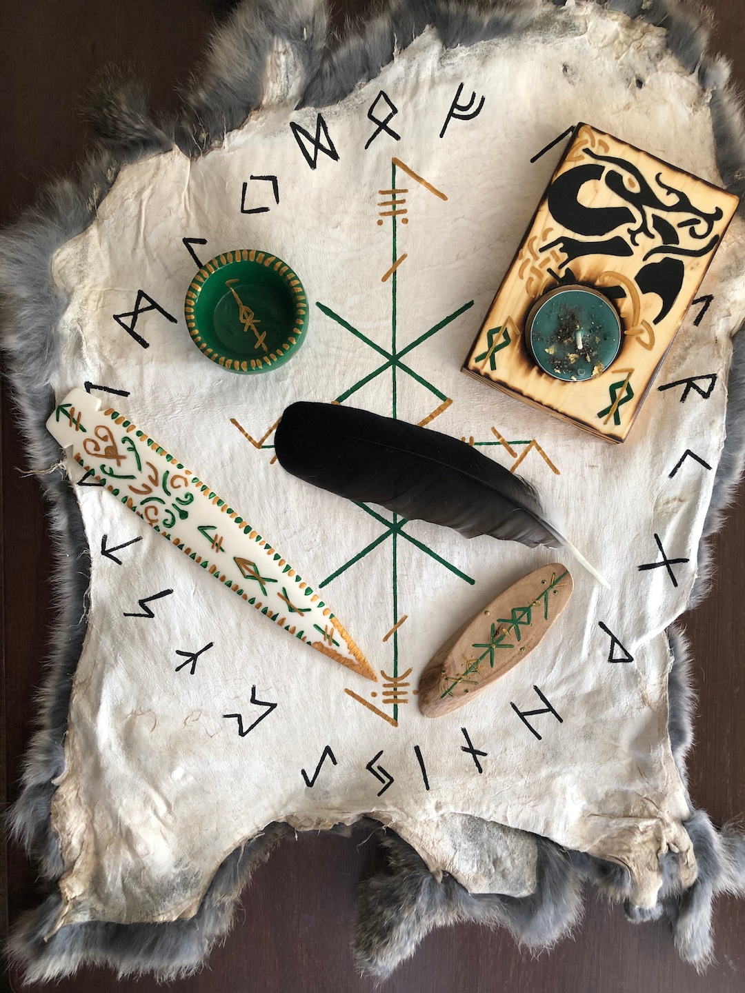 Loki Norse Altar Set - Etsy UK