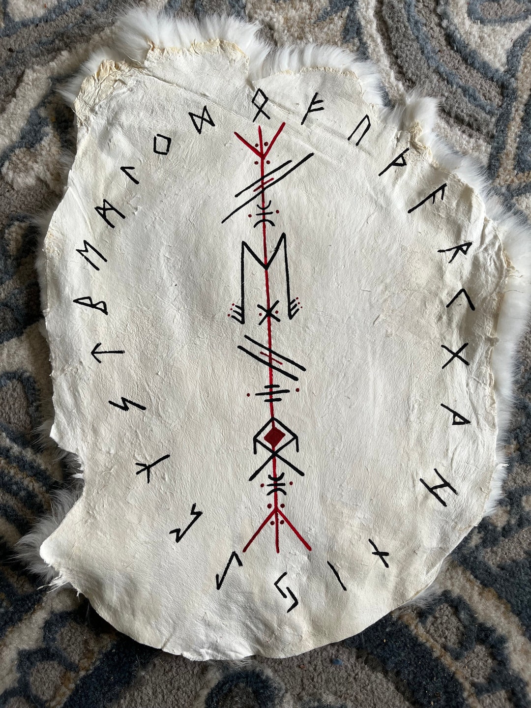 Fenrir Norse Altar Cloth CLOSING SALE 25% - Etsy