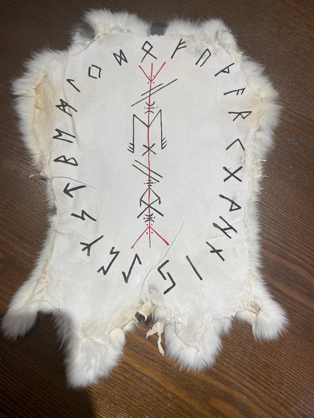 Fenrir Norse Altar Cloth - Etsy