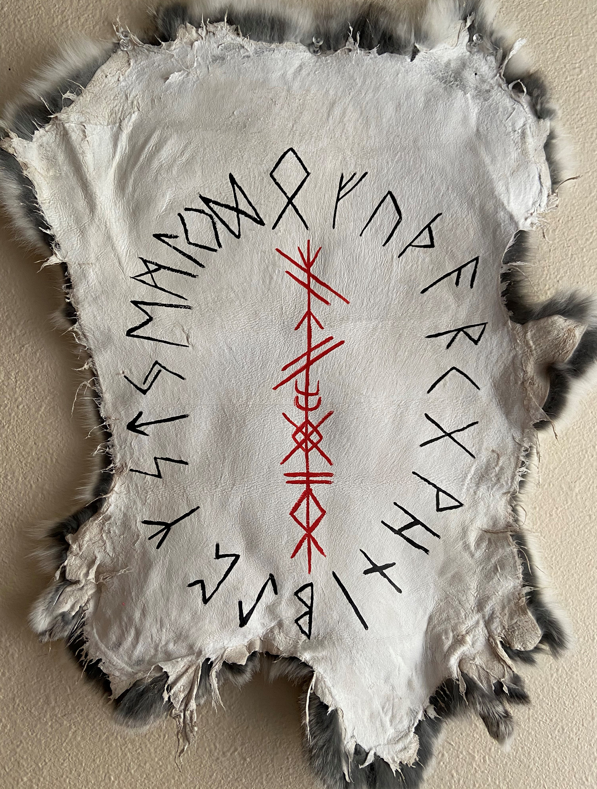 Runic Circle Norse Altar Cloth - Etsy