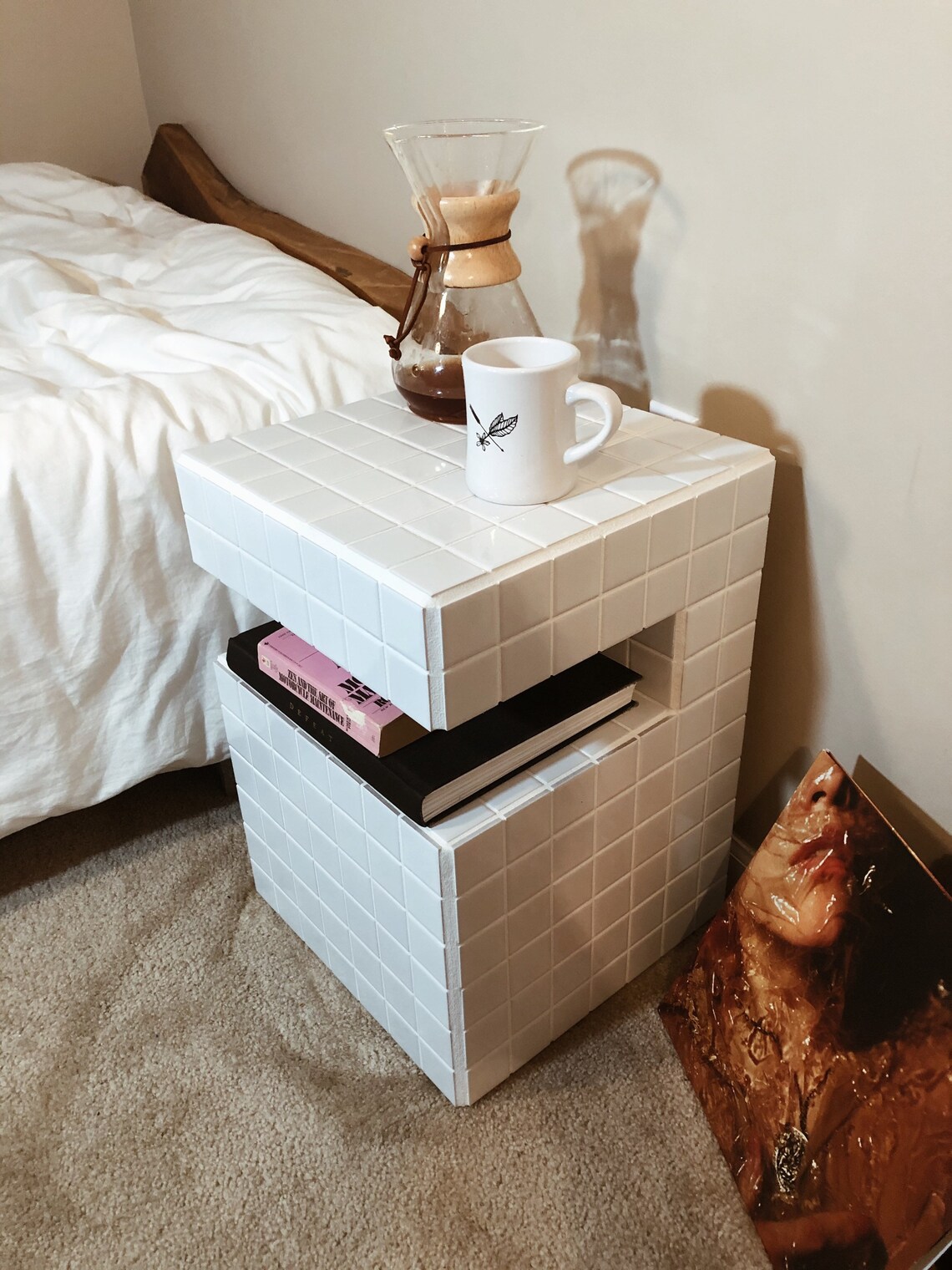 Tile Bedside Table | Etsy