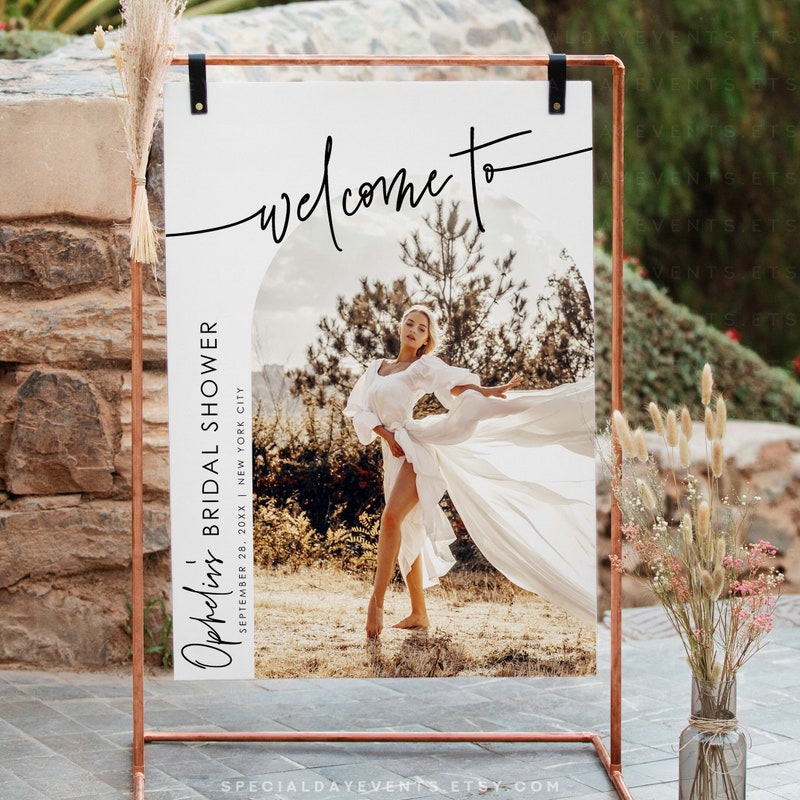 Bridal Shower Welcome Sign - Etsy