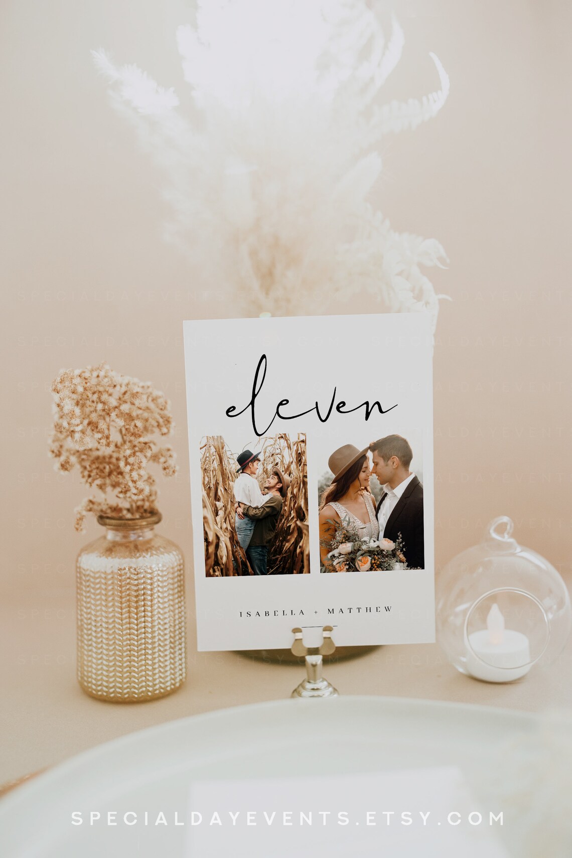 Table Number Table Number Template Table Numbers Wedding - Etsy