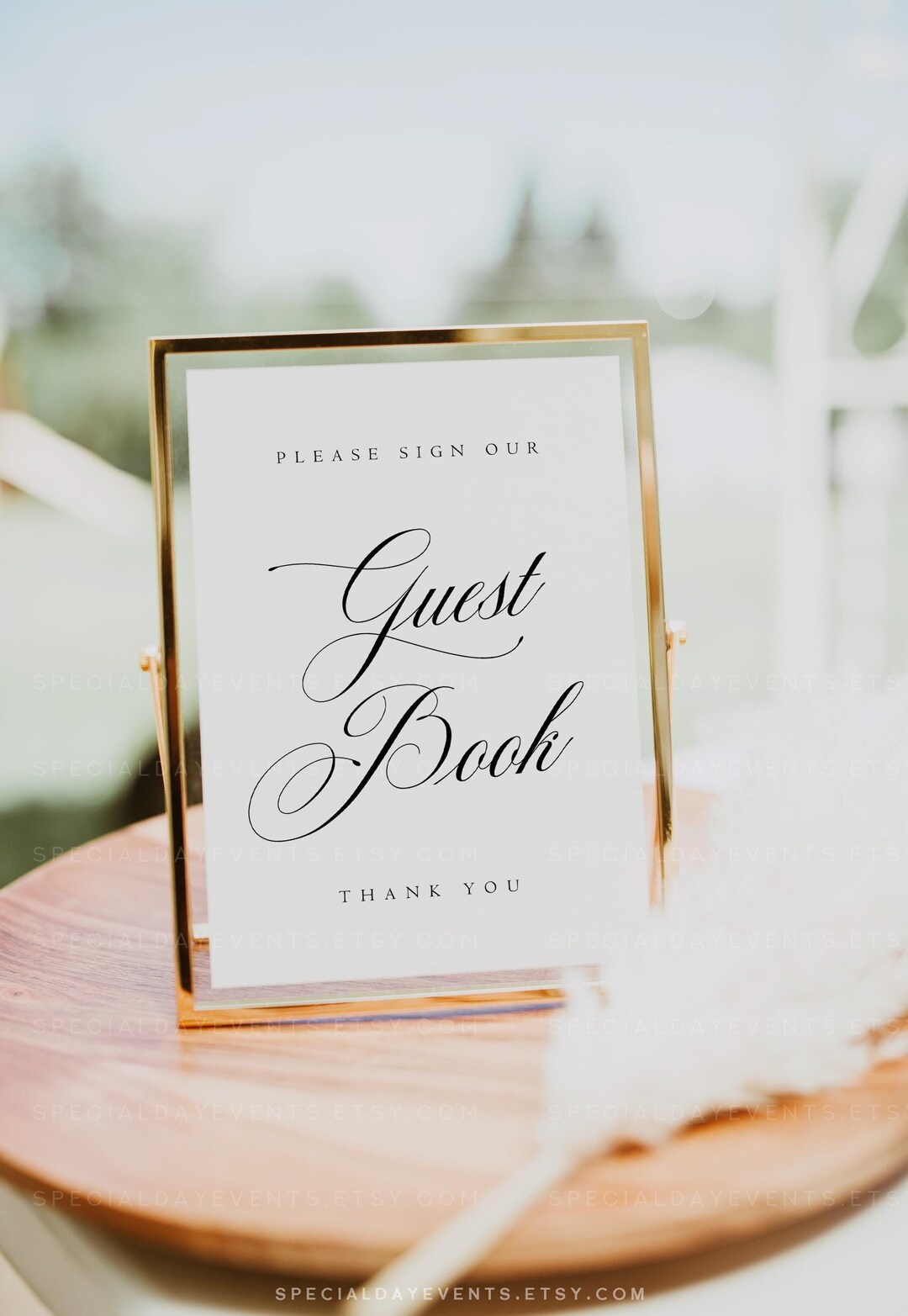 Please Sign Our Guest Book, Guest Book Sign, Guest Book Sign Template ...