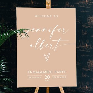 Engagement Party Sign Engagement Sign Engagement Party Sign - Etsy