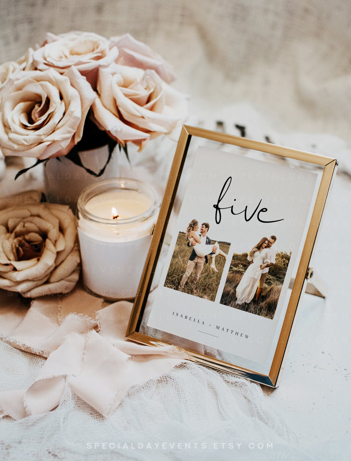 Table Number Table Number Template Table Numbers Wedding - Etsy