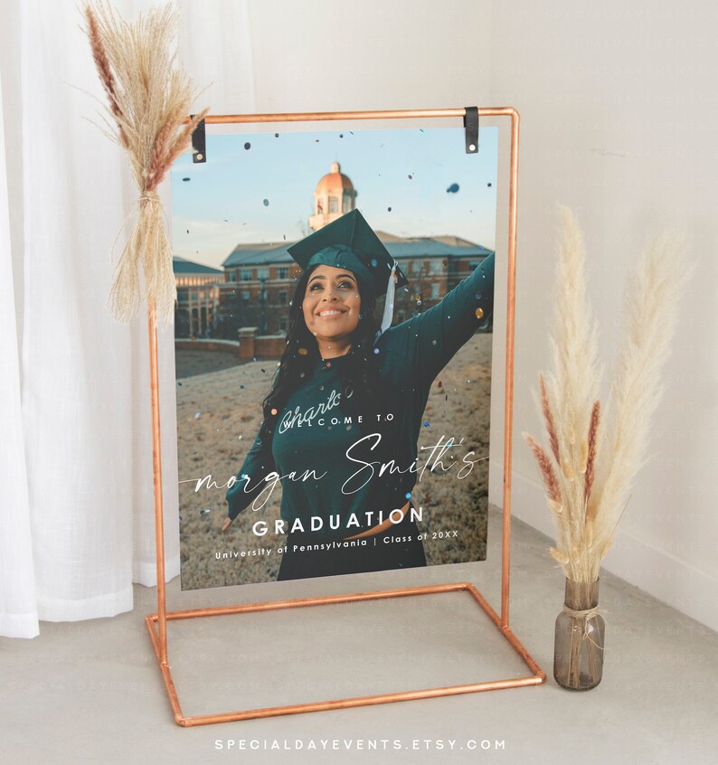 Graduation Party Welcome Sign Graduation Sign Photo - Etsy