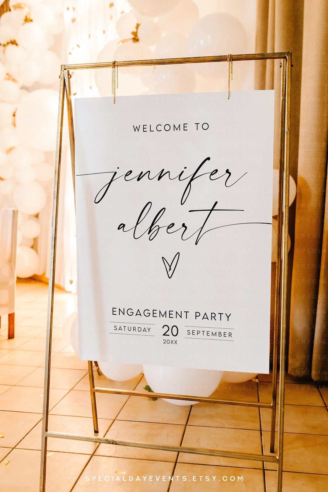 Engagement Party Sign Engagement Sign Engagement Party Sign - Etsy
