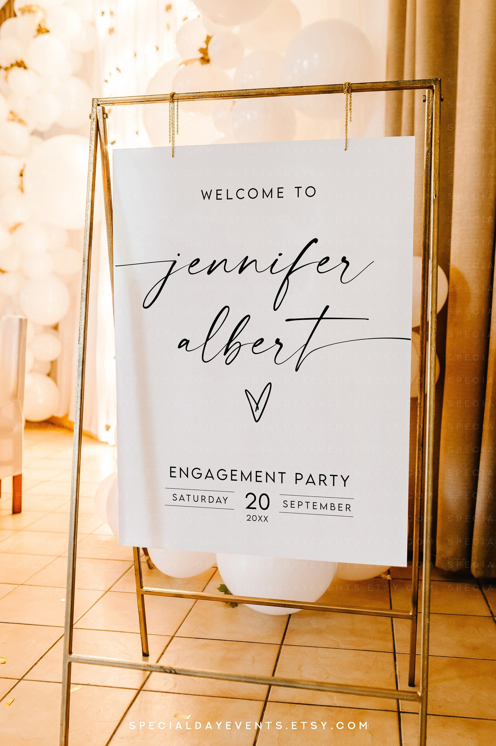 Engagement Party Sign Engagement Sign Engagement Party Sign - Etsy
