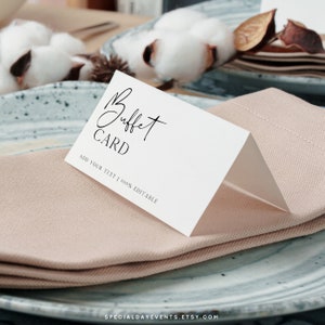 Buffet Cards, Buffet Lables, Food Labels, Food Cards, Buffet Card ...
