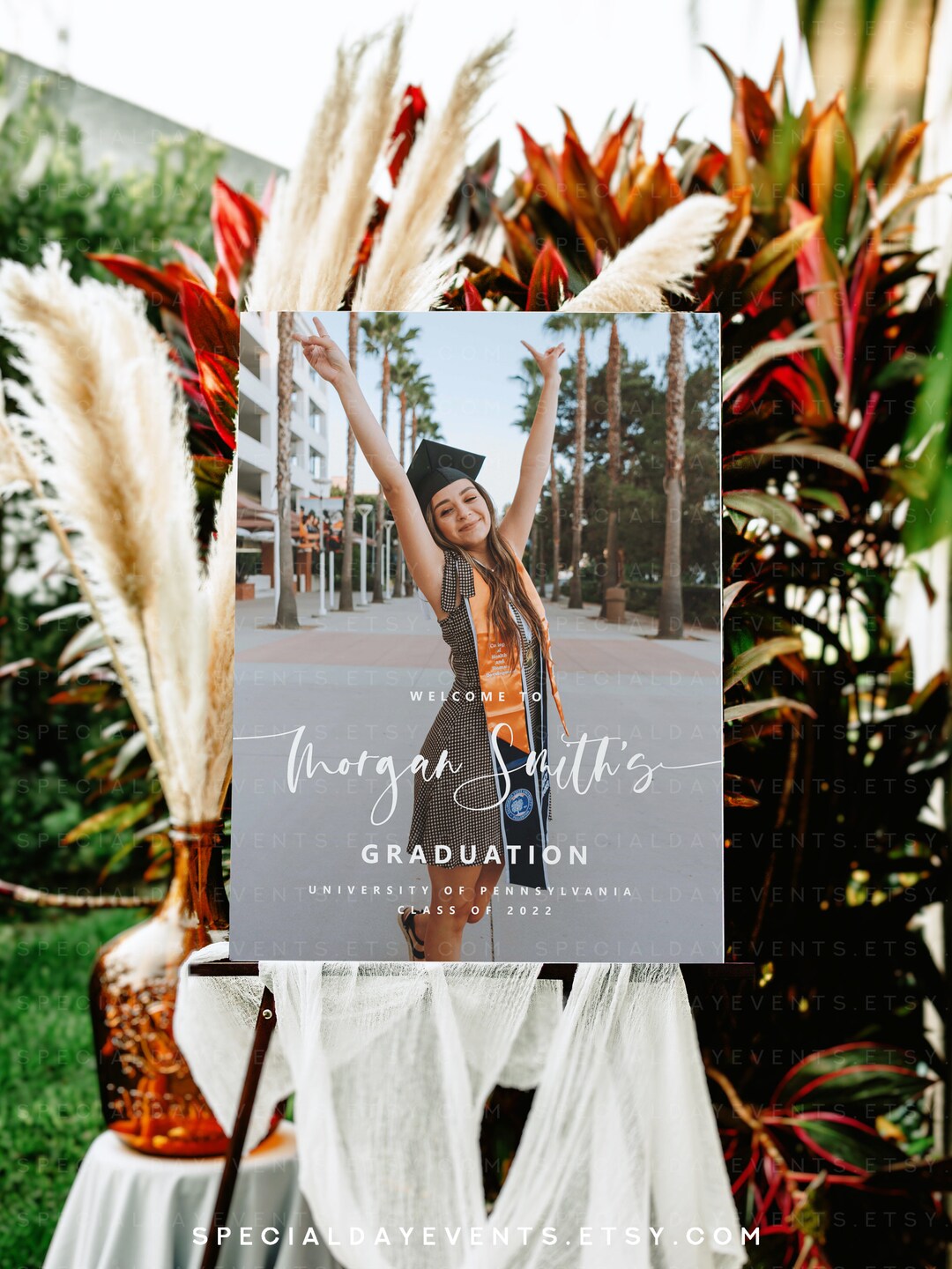 Graduation Party Welcome Sign Graduation Sign Photo - Etsy