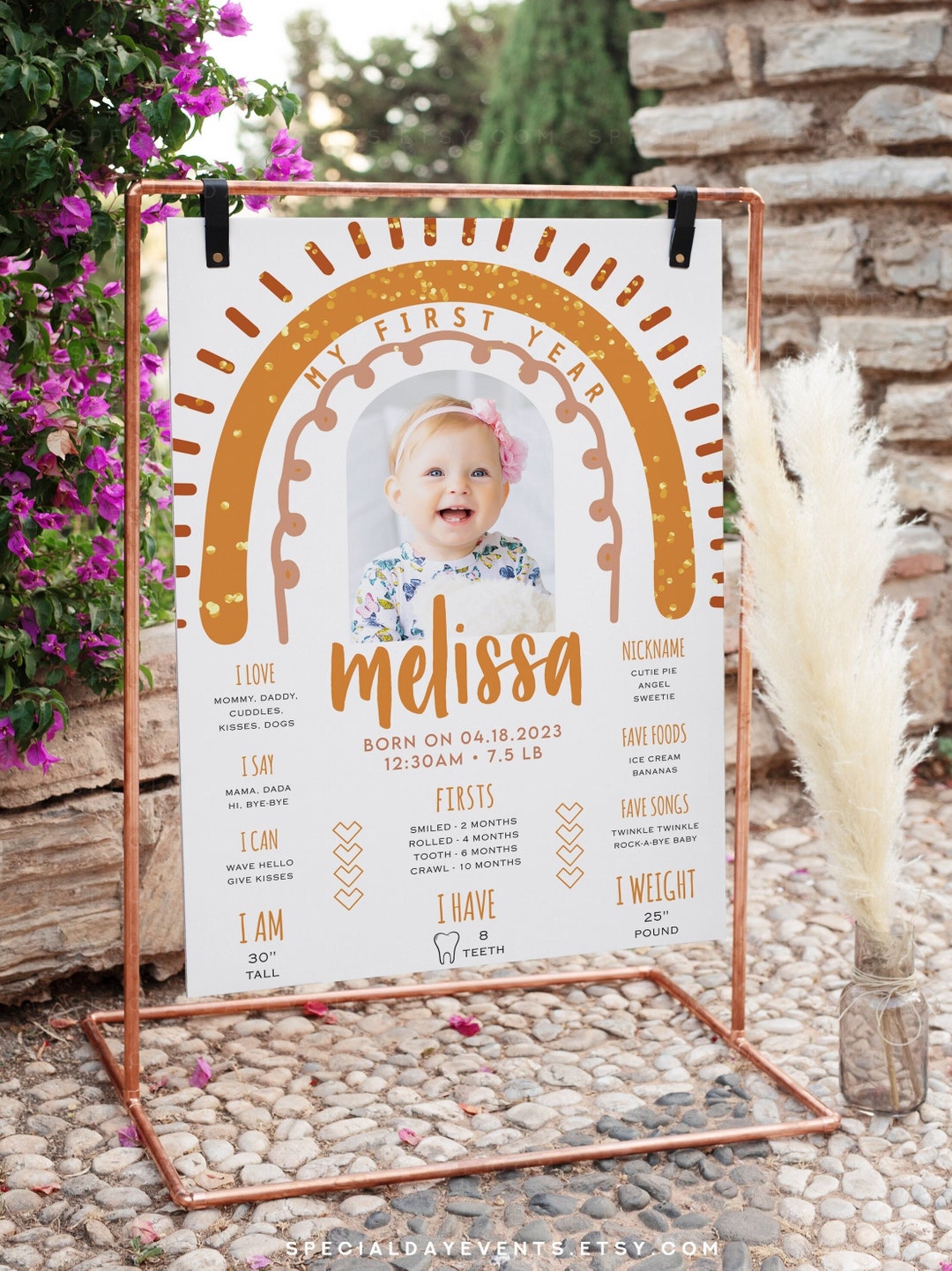 Sun Milestone Birthday Sign, 1st Birthday Milestone Sign, Milestone ...