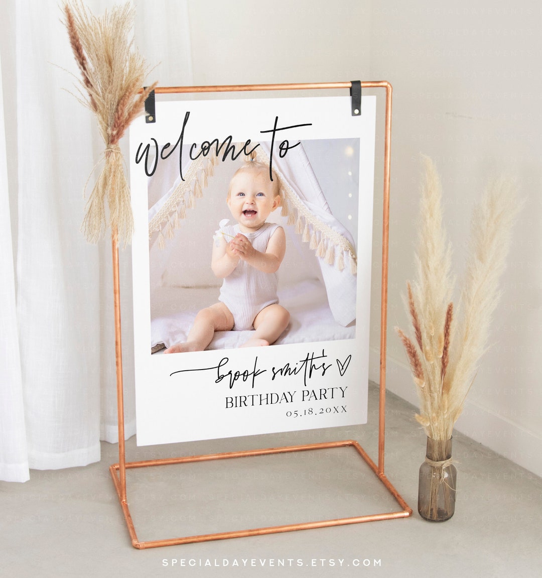 First Birthday Sign Photo Birthday Sign Birthday Sign - Etsy