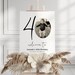 40th Photo Birthday Sign, Birthday Party Sign, Birthday Sign Template ...