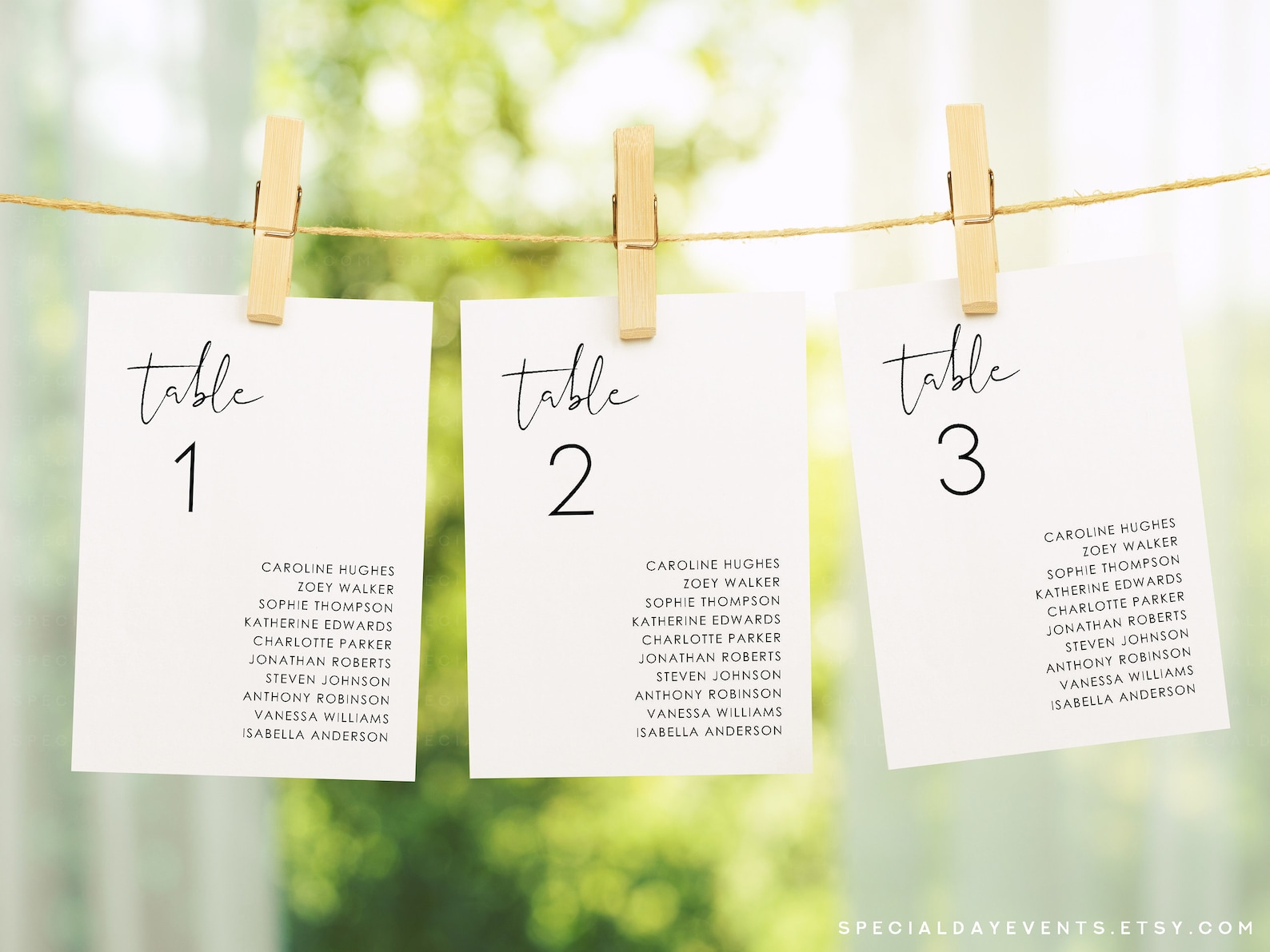 Seating Cards Seating Plan Seating Plan Template Seating - Etsy