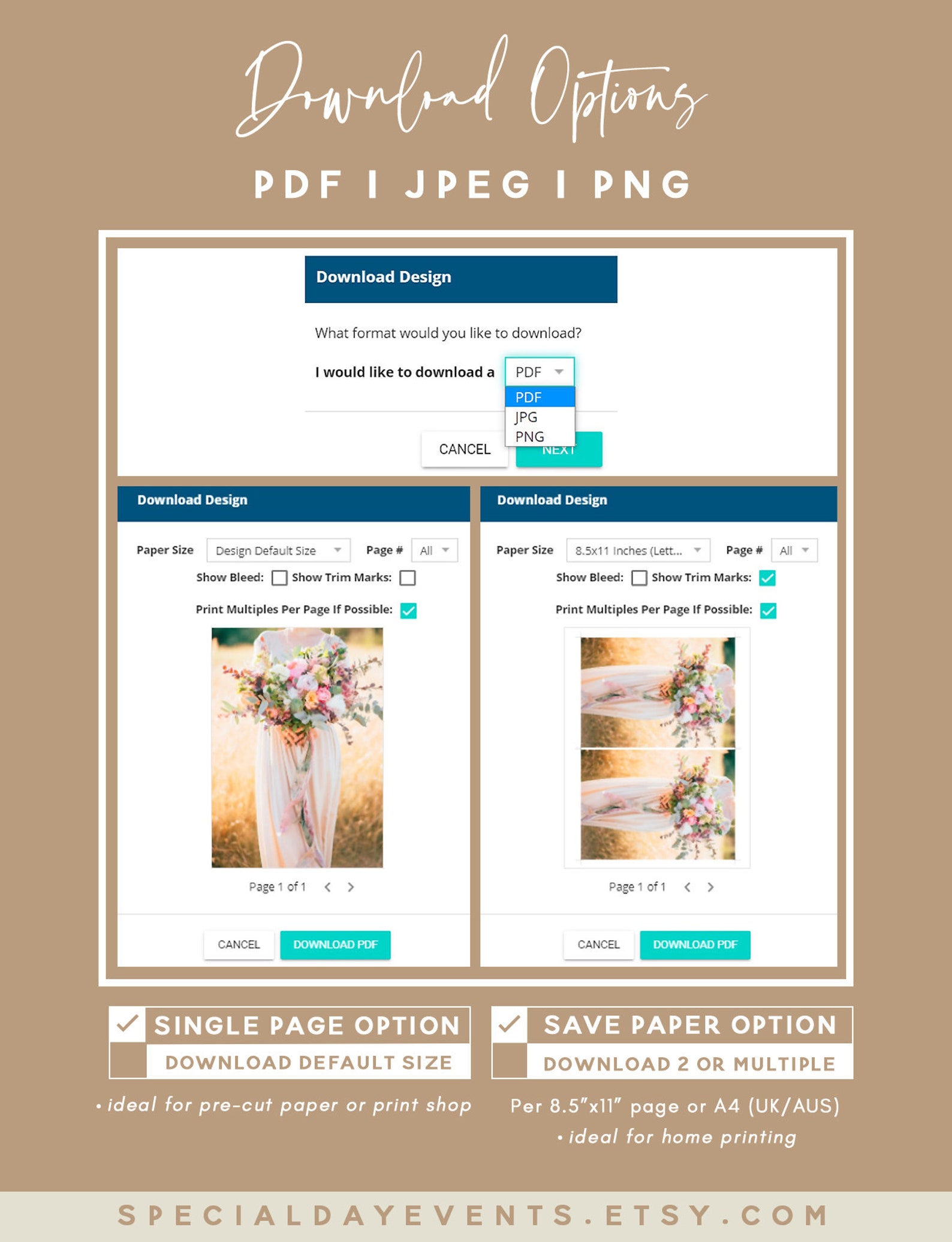 Boho Custom Sign Template Wedding Signage Template Wedding | Etsy