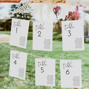 Seating Cards, Seating Plan, Seating Plan Template, Seating Plan ...