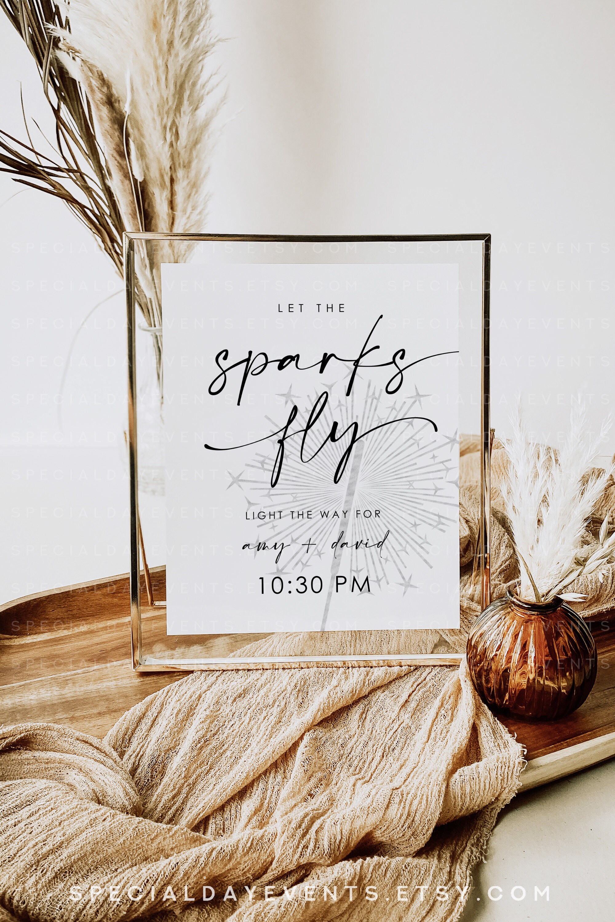 Sparklers Send Off Sparklers Wedding Sign Sparkle Send off - Etsy