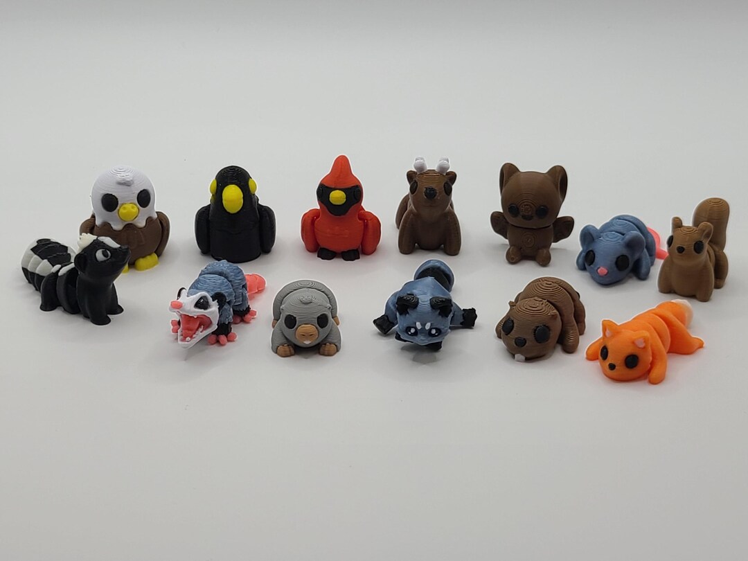 Mini Fidget Toy Series: Critters (colors May Vary) - Etsy