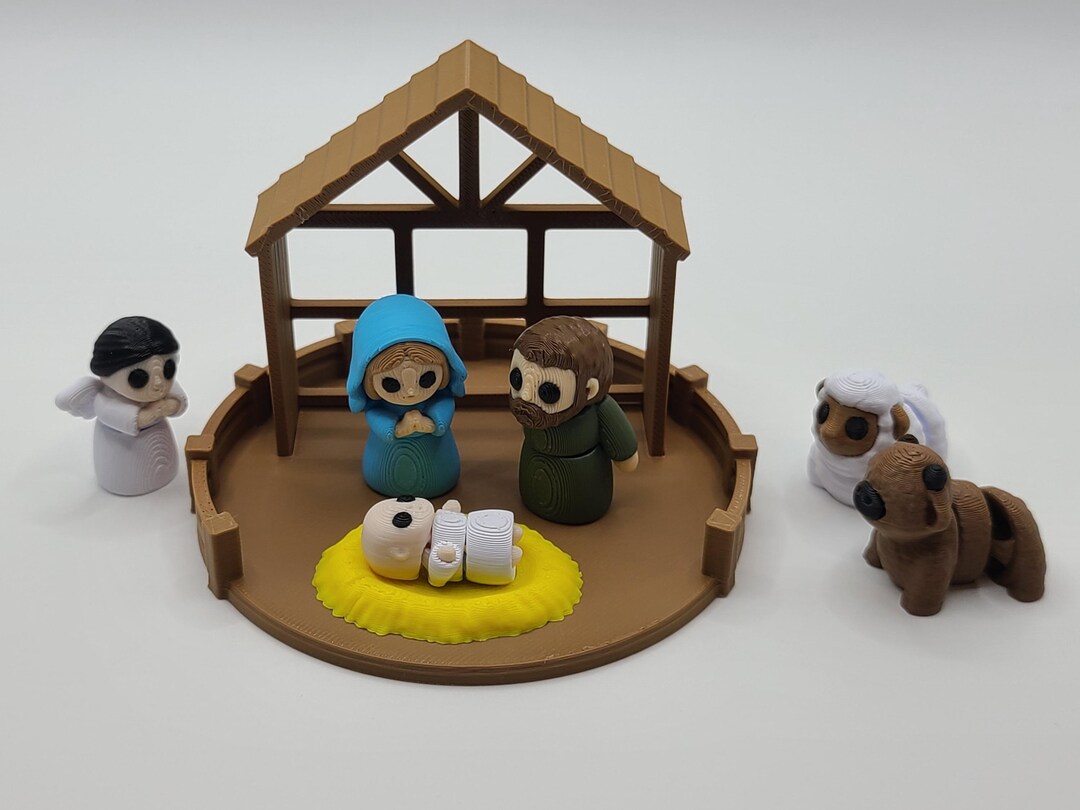 Christmas Mini Fidgets Nativity Scene - Etsy