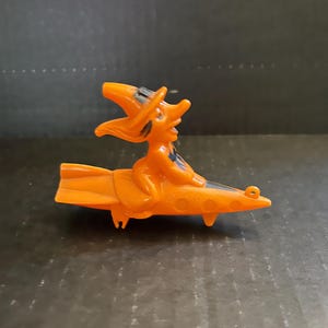 Vintage Halloween ROSBRO Witch on Rocket Candy Container 1950’s - Etsy