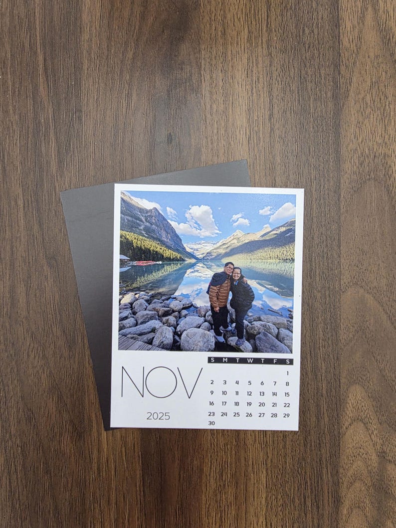 Calendar Magnets 2026: Set of 12 Month Mini Calendar for Fridge Decor ...