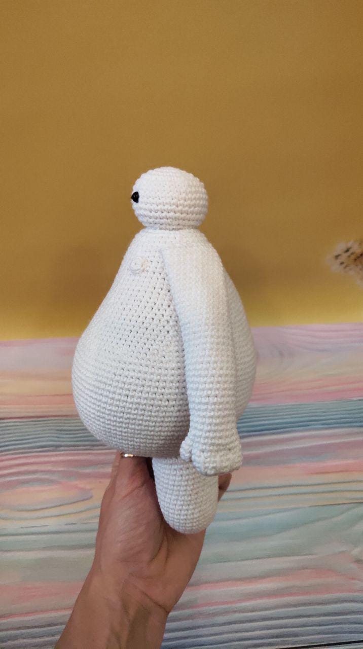 Baymax Crochet Pattern, Big Hero 6 Amigurumi (PDF Download) - Etsy