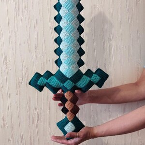 Minecraft Sword Crochet PDF Pattern - Etsy