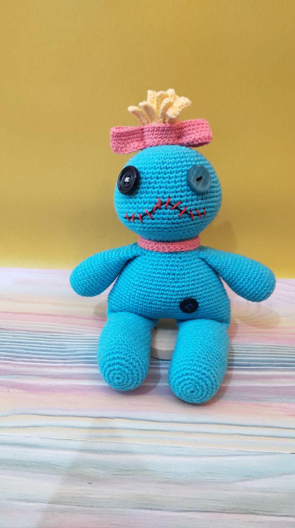 Scrump Crochet Pattern PDF, Lilo and Stitch Rag Doll Amigurumi (digital ...