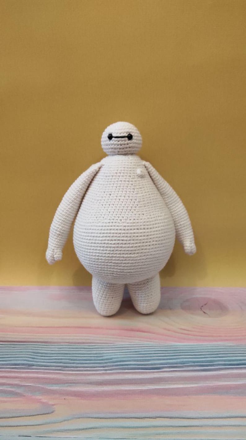 Baymax Crochet Pattern From Big Hero 6, PDF Download Crochet Doctor ...