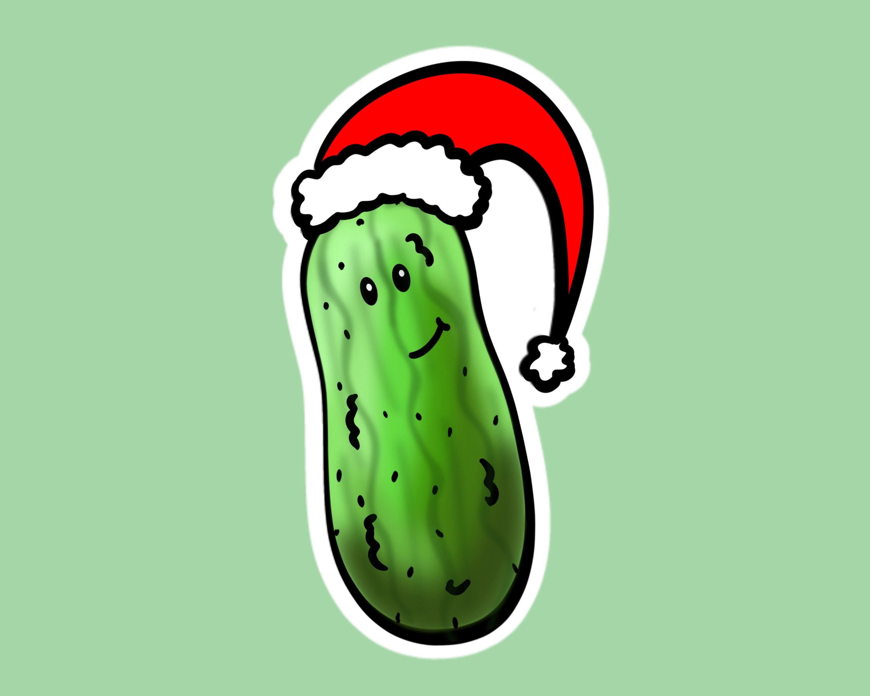 Christmas Pickle Clip Art