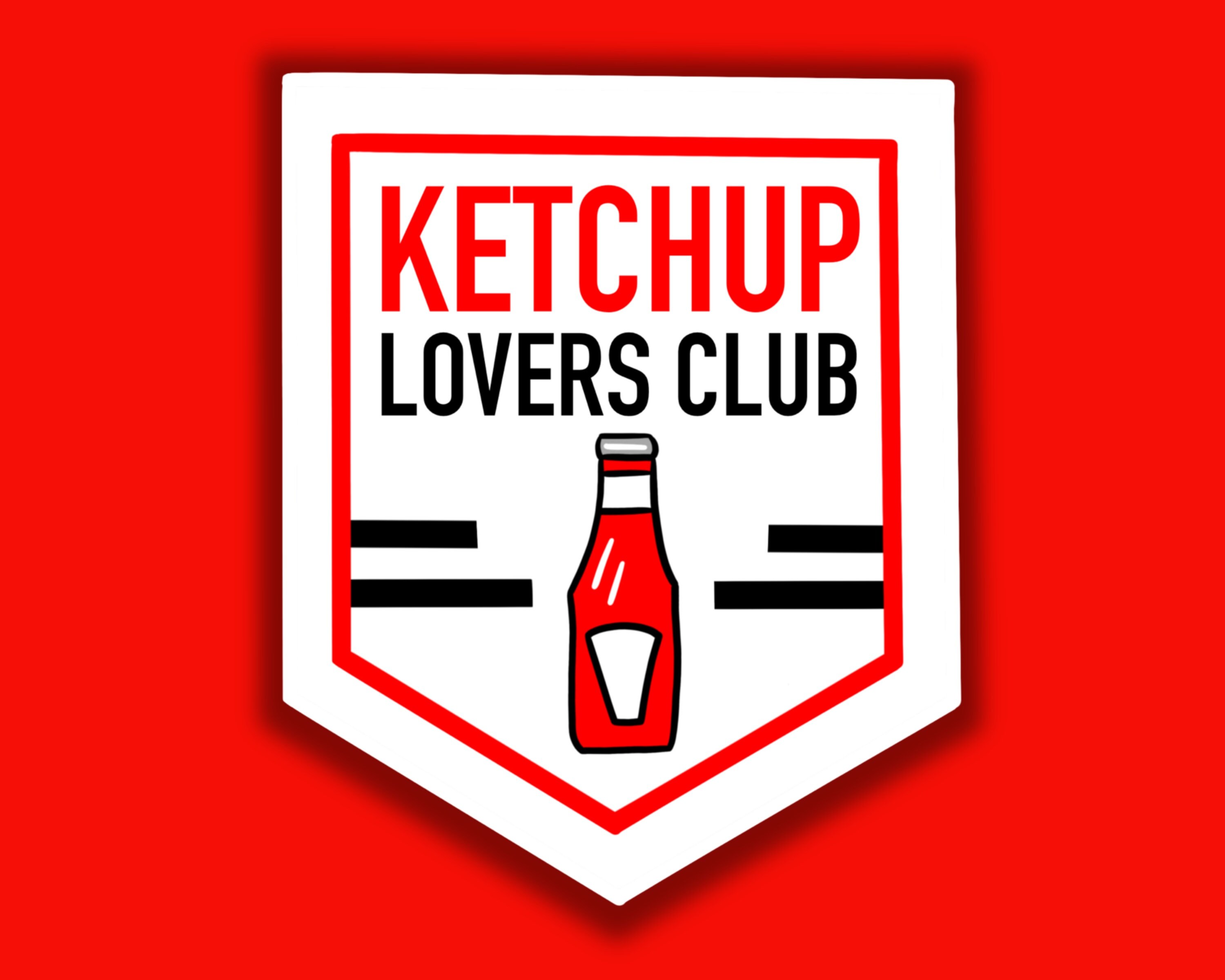 Condiment Lovers Club Sticker or Bookmark: Ketchup, Mustard, Mayo ...