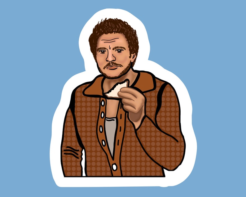 PEDRO PASCAL Eating A Sandwich Viral Video Tiktok Internet Daddy Funny ...