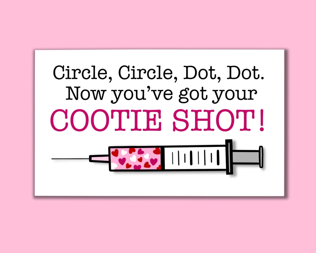 COOTIE SHOT Childhood Playground Game Song Hearts Couple Bffs - Etsy