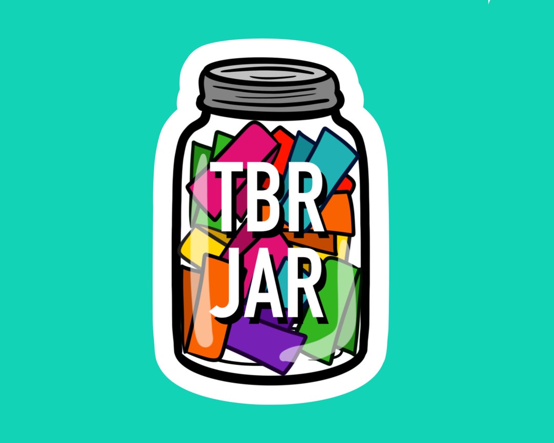 TBR JAR Colorful to Be Read Jar for Readers Kindle Booktok Book Lover ...