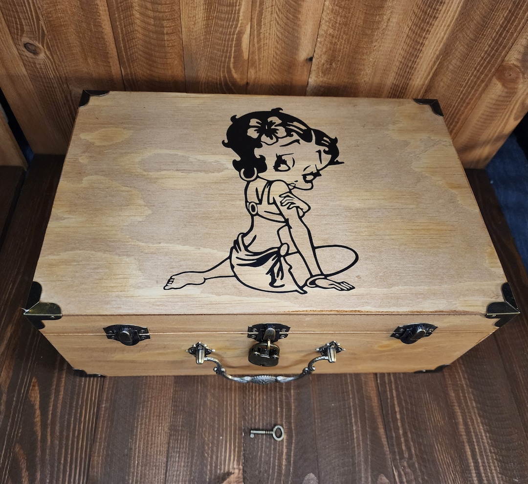 Betty Boop Stash Box / Memory Box / Keepsake Box / Customized Betty Box ...