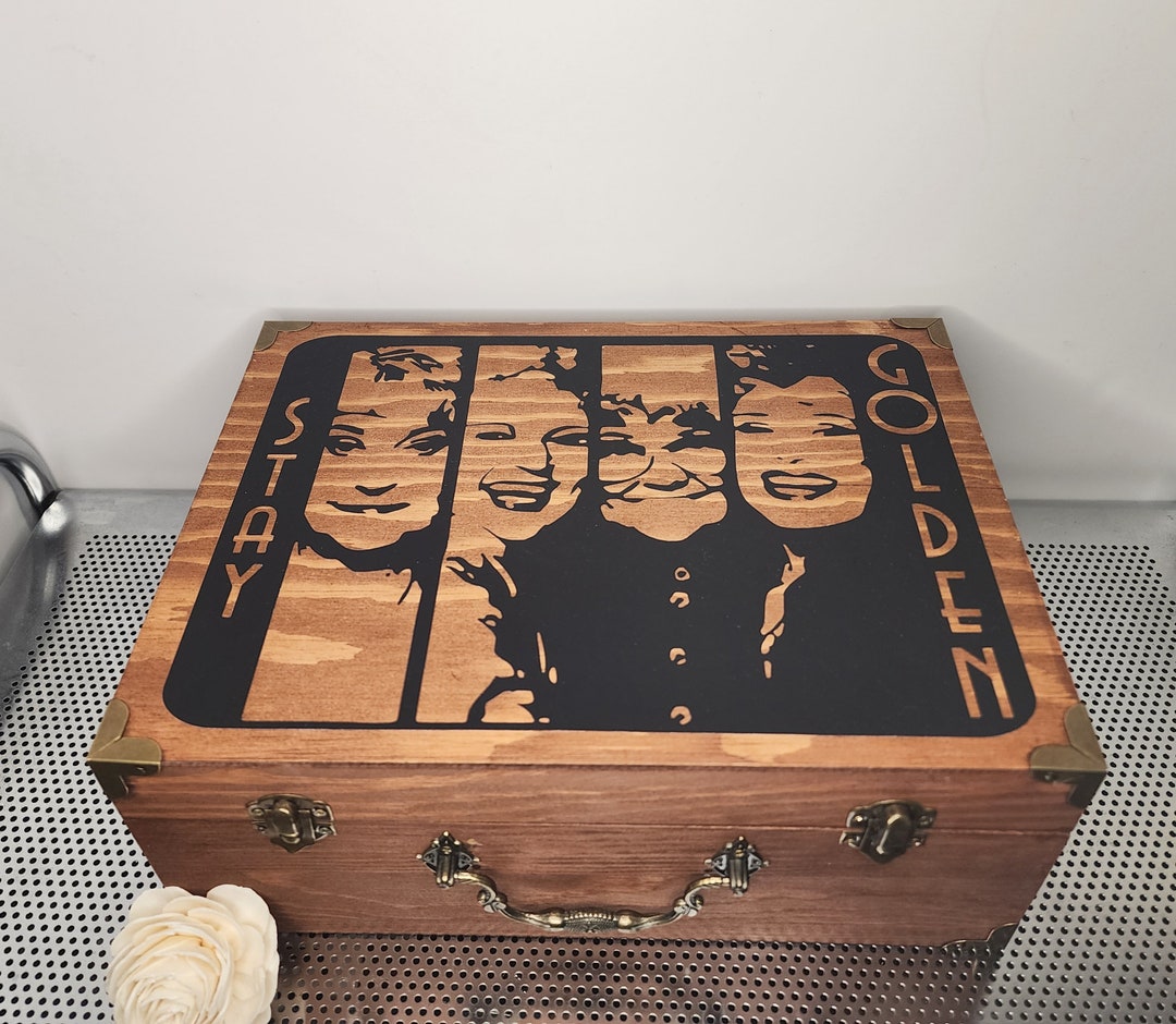 Stay Golden Golden Girls Memory Box / Keepsake / Memorial Box / Wooden ...
