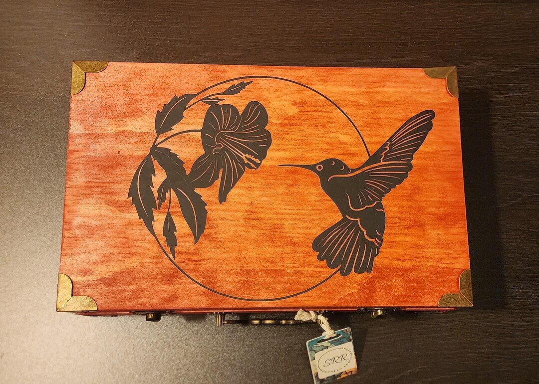 Hummingbird Memory Box / Loved Ones Memorial Box / Keepsake / Urn - Etsy