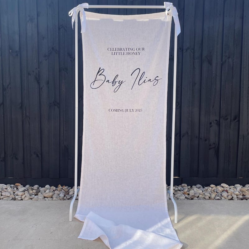 Baby Shower Banner - Etsy Australia