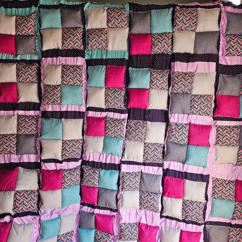 Puff Quilt - Etsy