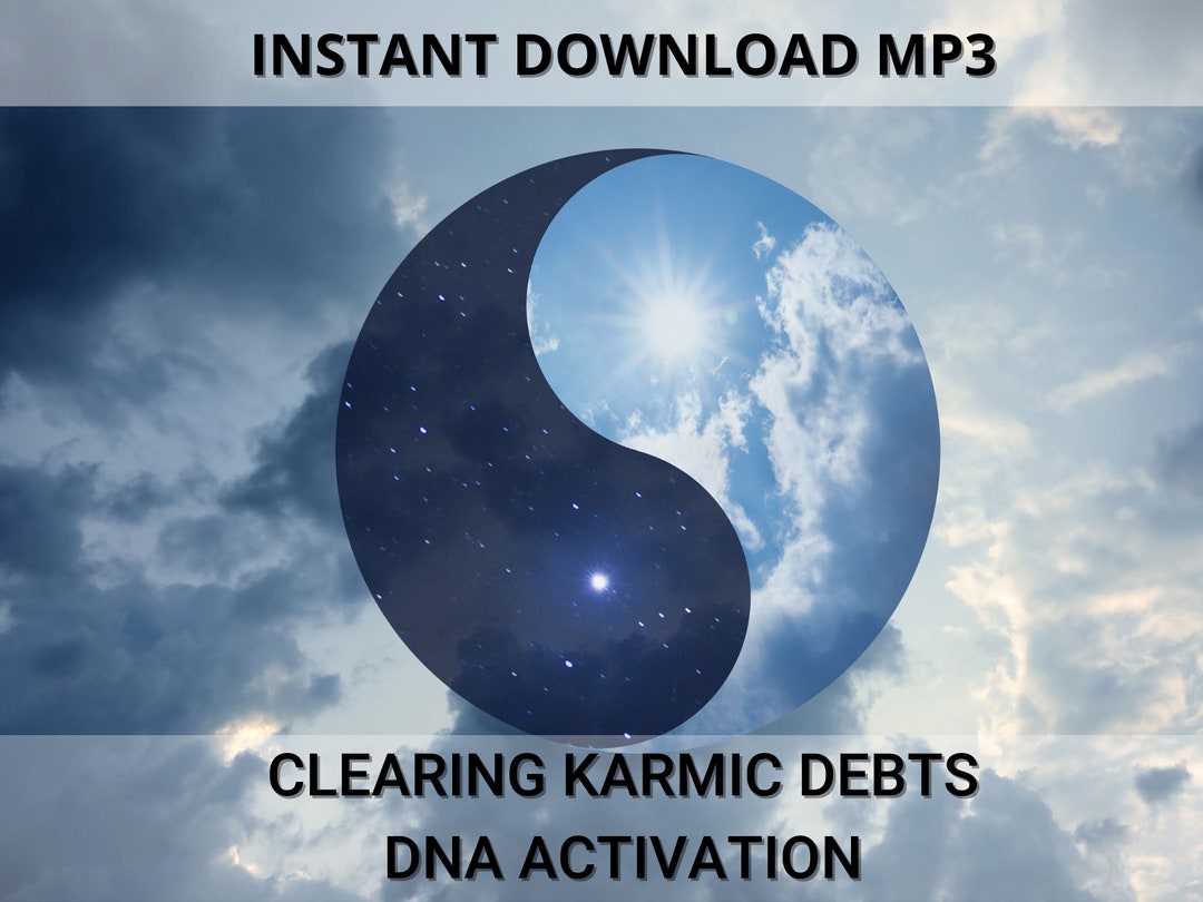 Clearing Karmic Debts DNA Activation Light Code Mp3 File - Etsy