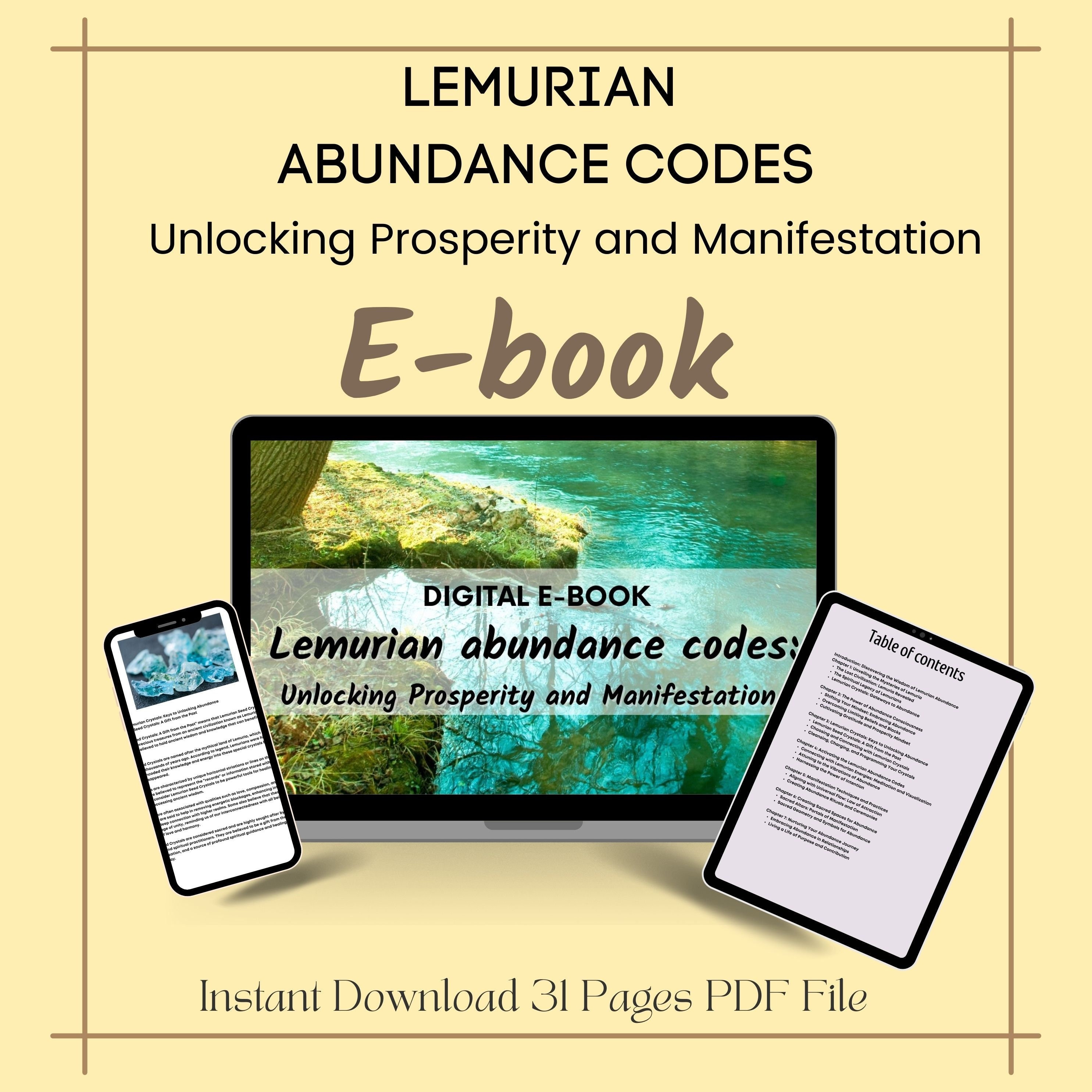 Lemurian Abundance Codes, E-book, Awakening Starseed Origins, DNA Activation Prosperity and ...
