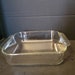Vintage Pyrex Clear Glass Square Baking Dish Casserole Serveware 8"x8 ...