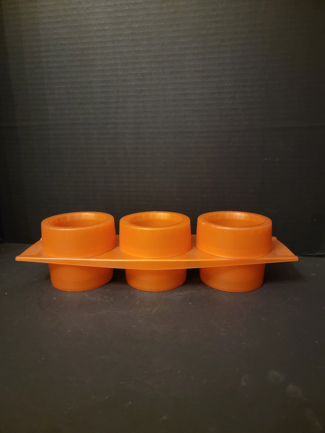 Vintage Tupperware Tuppercraft #732 New Trio Planter Succulents Burnt ...