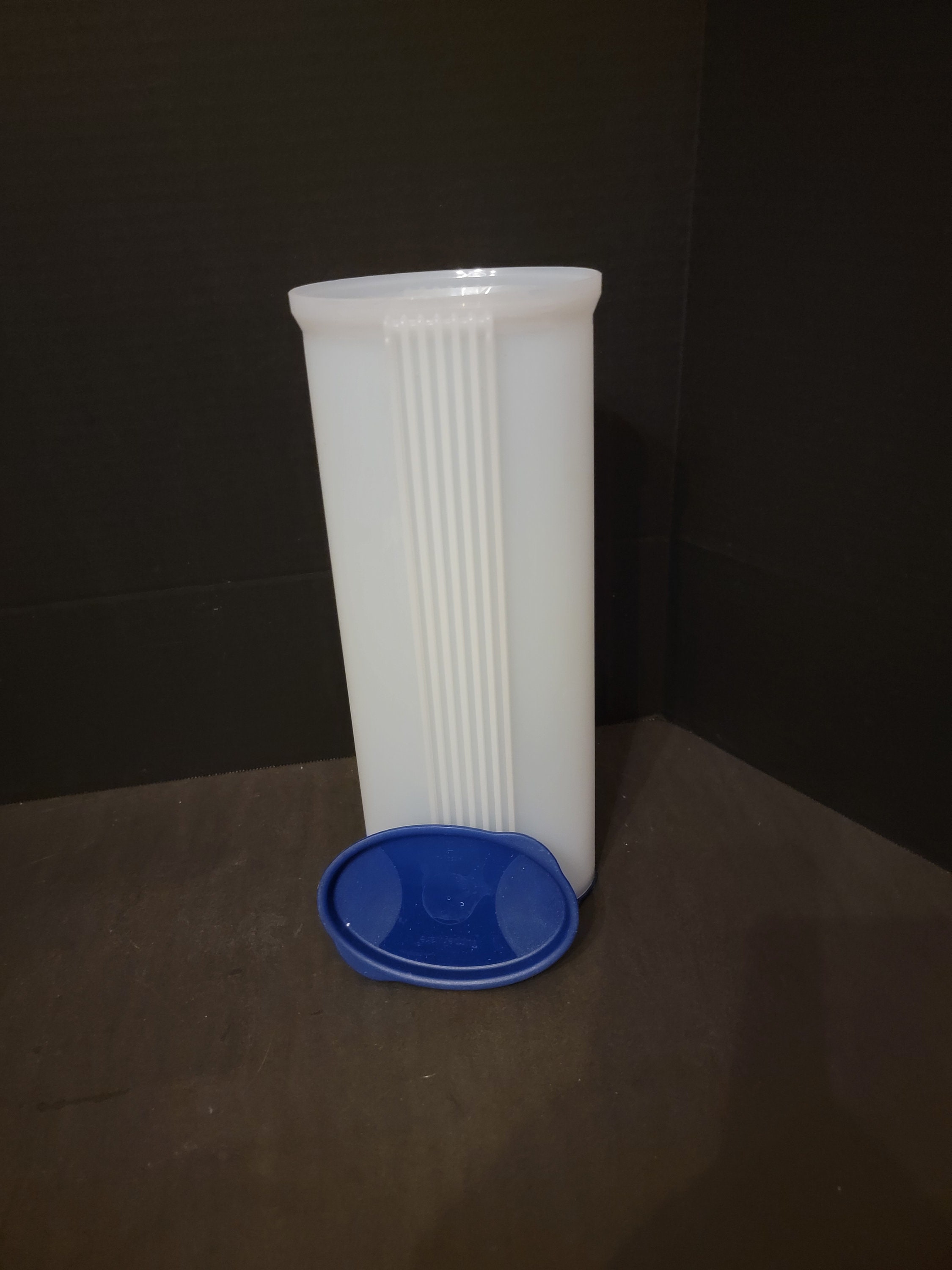 Vintage Tupperware Spaghetti Storage Container Portion Holes - Etsy