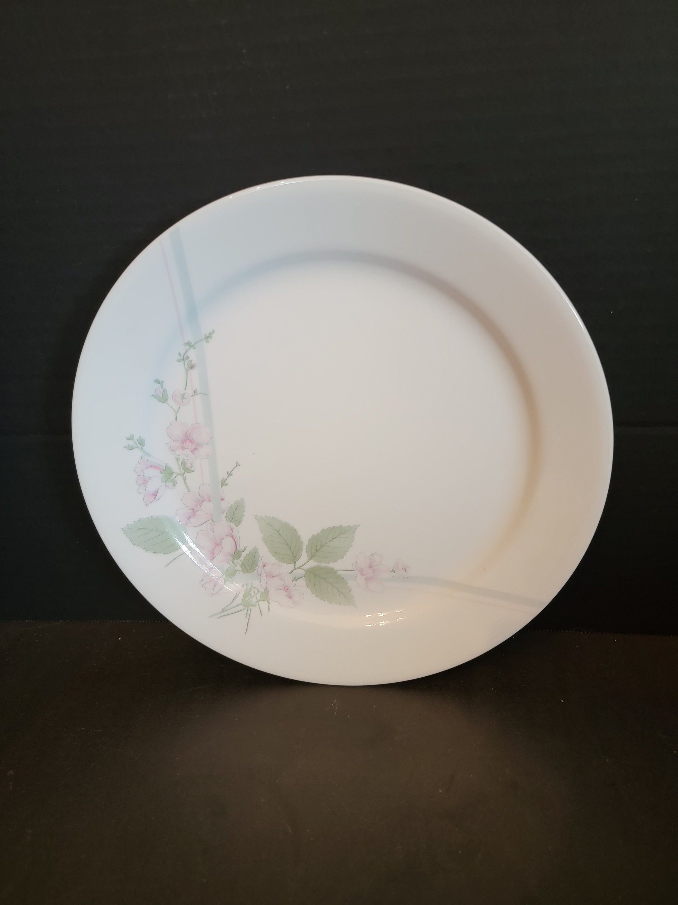 Vintage Corelle Corning Ware Veranda Pink Flowers Green Leaves - Etsy