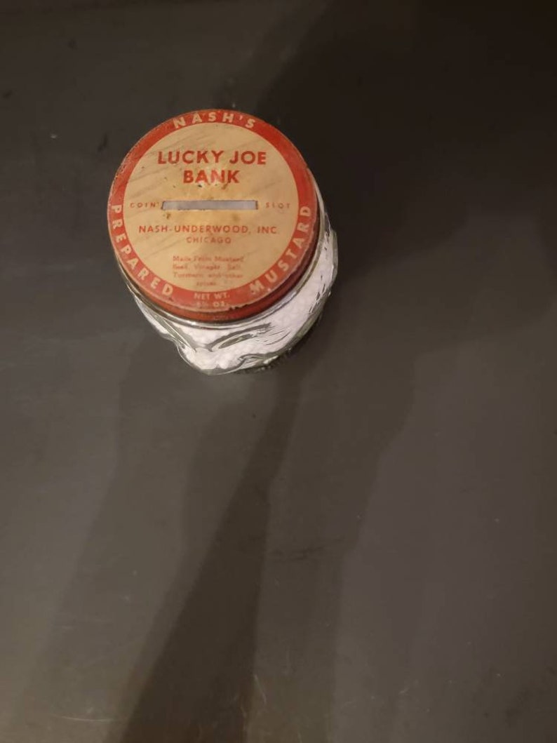 Vintage Lucky Joe Louis Collectible Bank 1930's Advertising Nash's ...