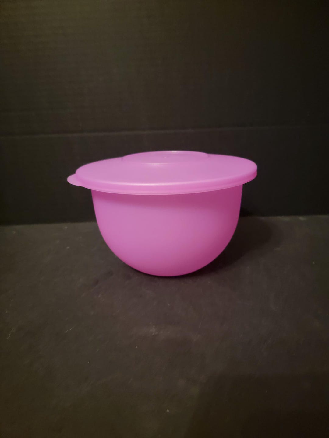 Tupperware Impressions Small Magenta Pink Bowl W Lid #3095-B 1.3L - Etsy